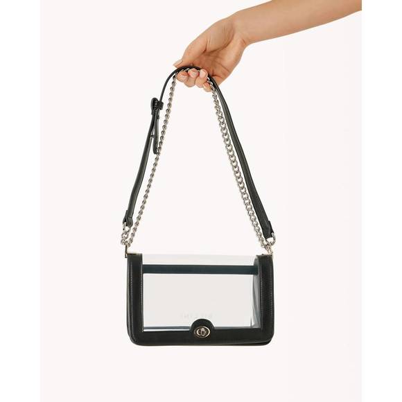 Billini | Bags | New Billini Cara Clear Crossbody Bag In Black | Poshmark